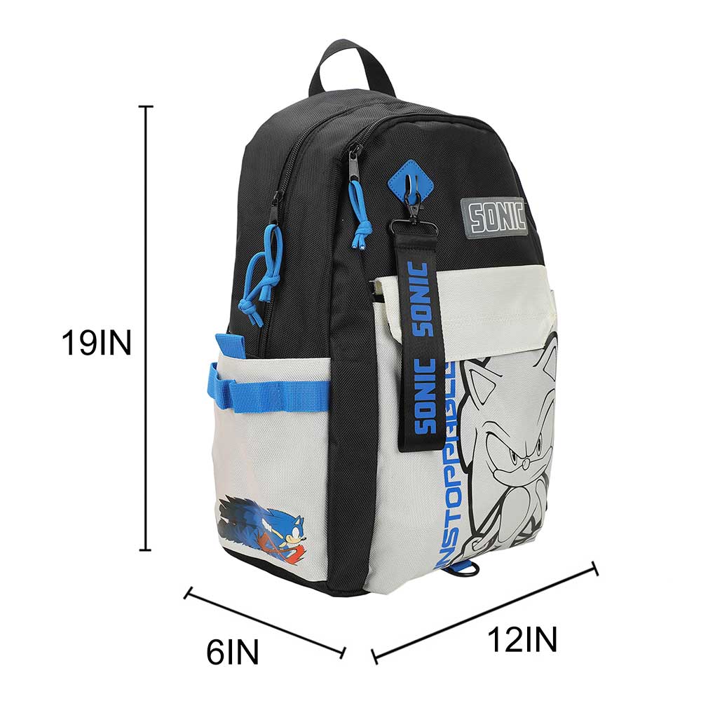 Bioworld Merchandising. Sonic the Hedgehog Commuter Backpack